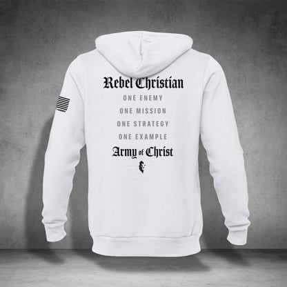 SOLDIER OF GOD | REBEL CHRISTIAN Hoodie – Elliott Gear